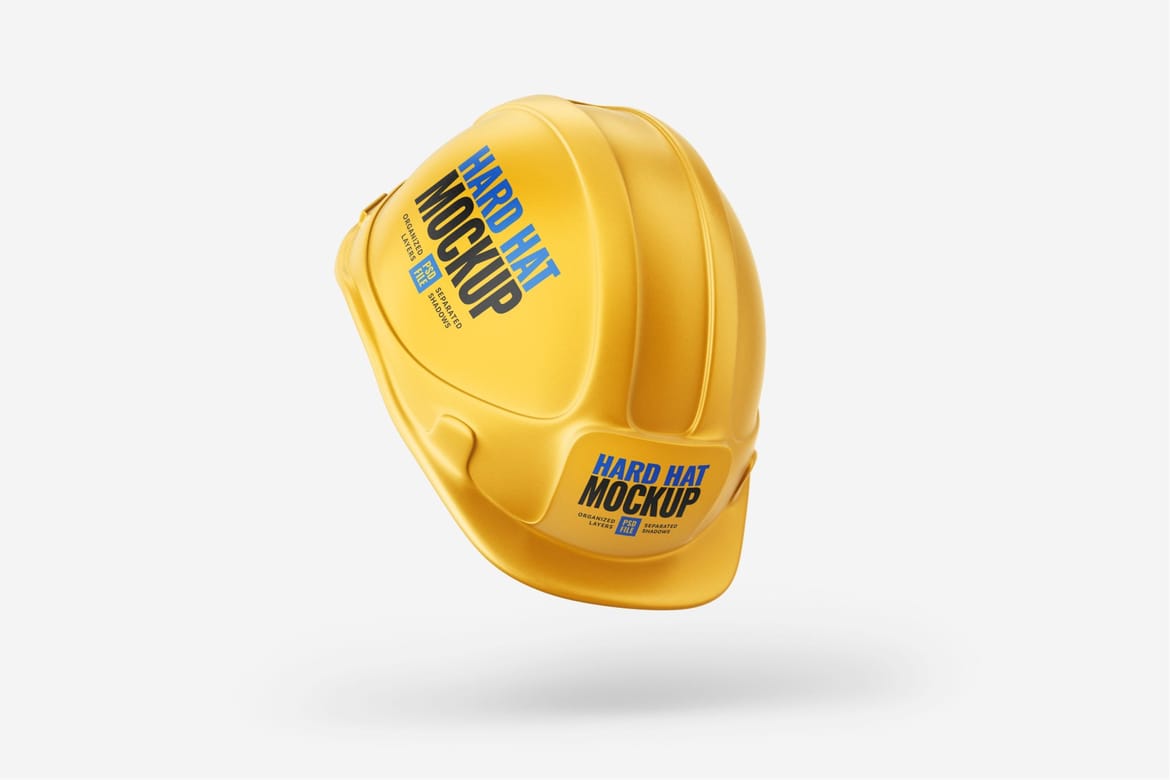 Construction Hard Hat Mockup Set | Premium & Free PSD Mockup Store