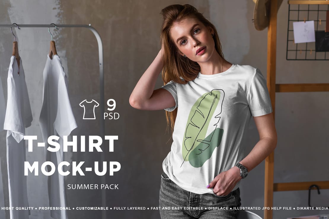 Apparel Mockups. Premium And Free PSD Mockup Templates