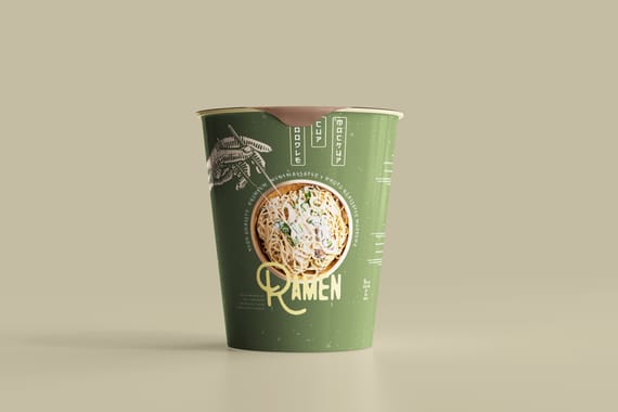Noodle Cup Mock-ups | Premium & Free PSD Mockup Store