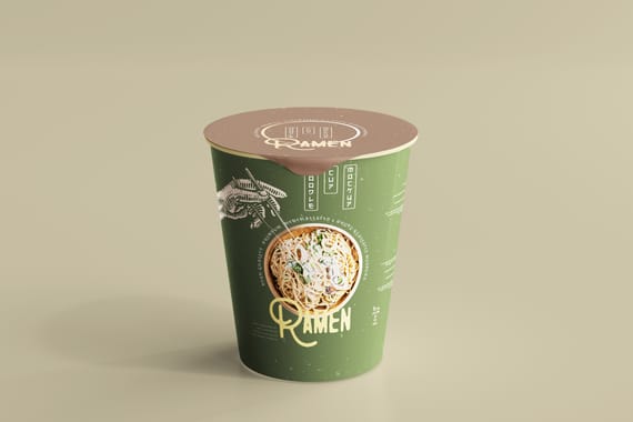 Noodle Cup Mock-ups | Premium & Free PSD Mockup Store