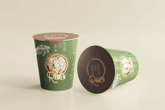 Noodle Cup Mock-ups | Premium & Free PSD Mockup Store