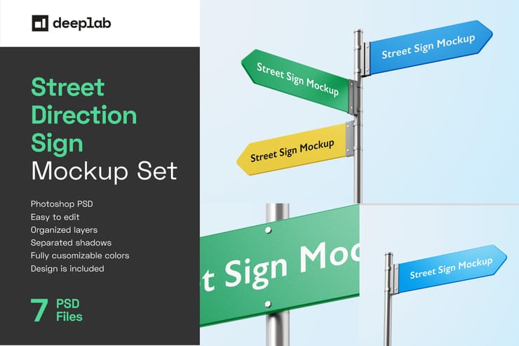 Signs & Billboards Mockups. Premium And Free PSD Mockup Templates