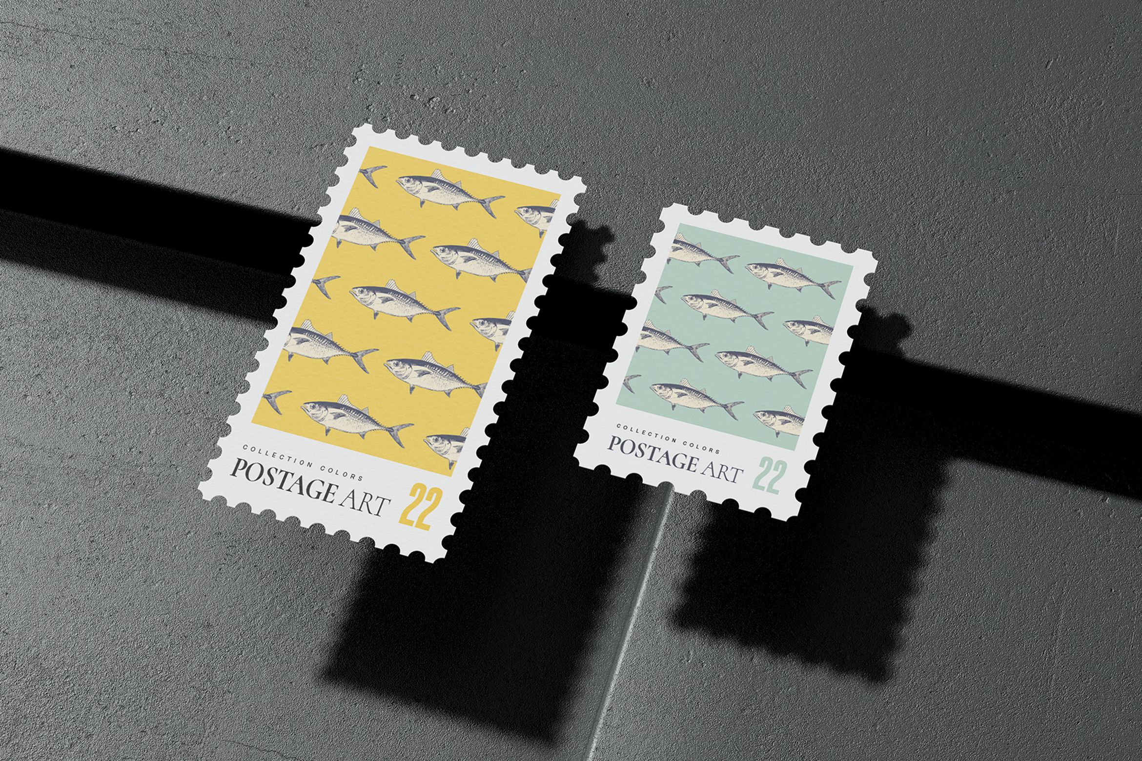 Postage stamps Mock up | Premium & Free PSD Mockup Store