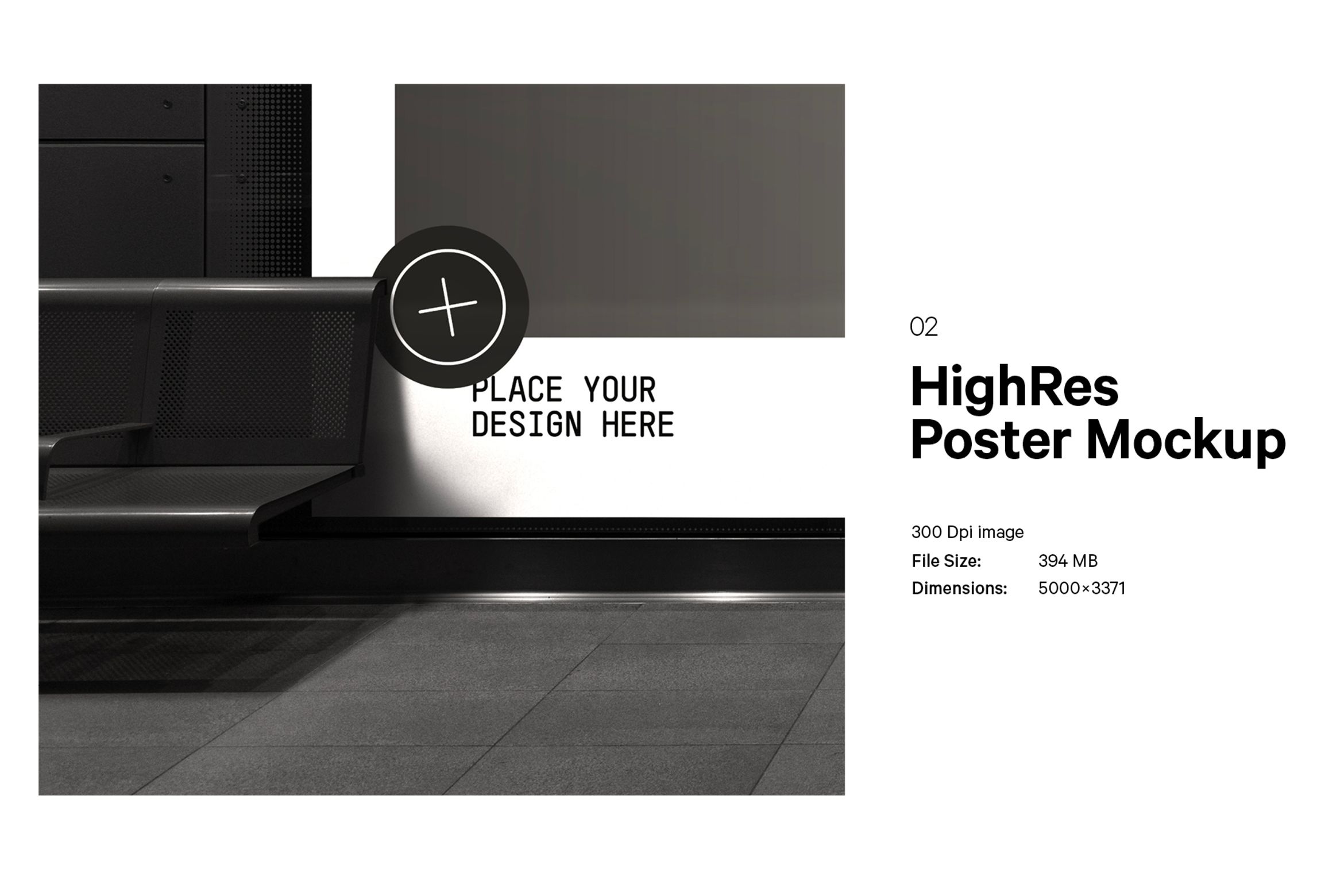 4x Display Poster Mockup Template | Premium & Free PSD Mockup Store