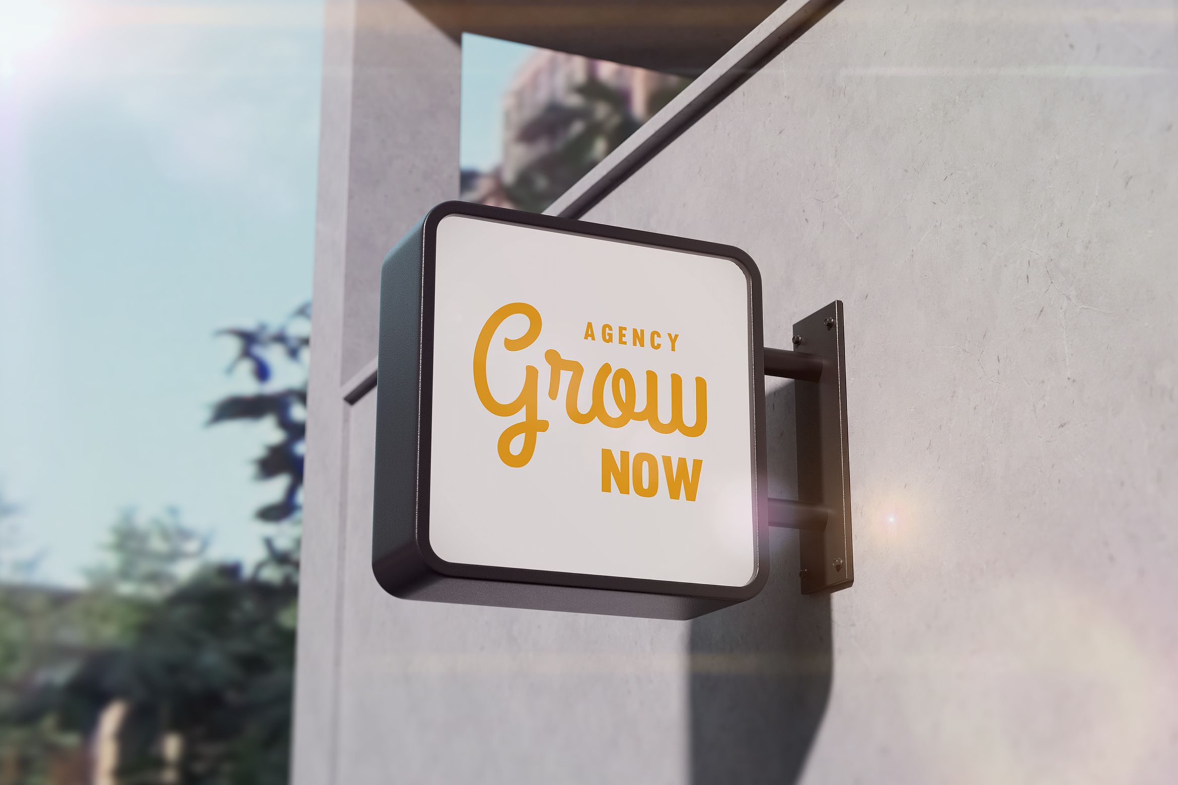 Signage Mock up | Premium & Free PSD Mockup Store