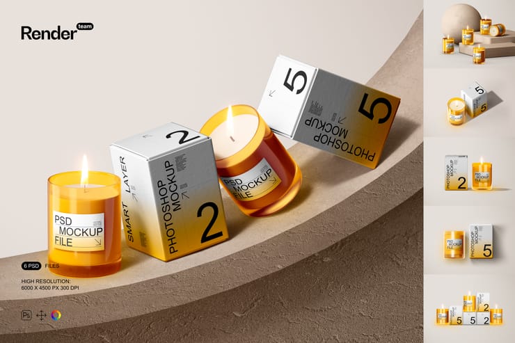 Packaging Mockups. Premium And Free PSD Mockup Templates