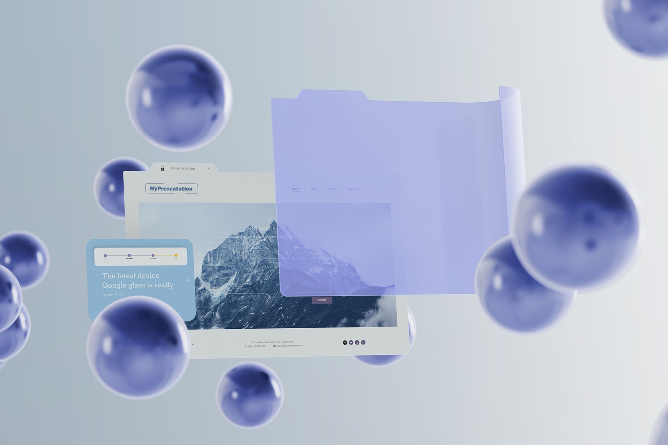 Website Presentation Mock-up | Premium & Free PSD Mockup Store