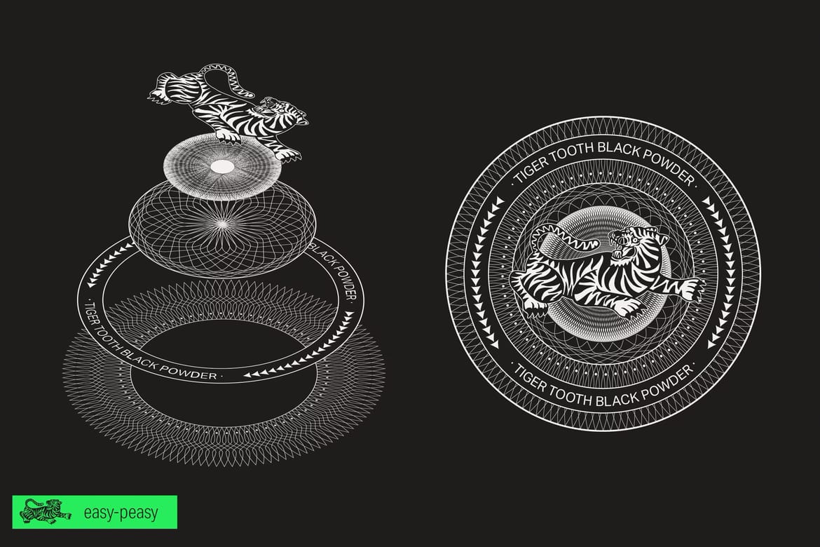 Stonner Leviathan Guilloche Bundle | Premium & Free PSD Mockup Store