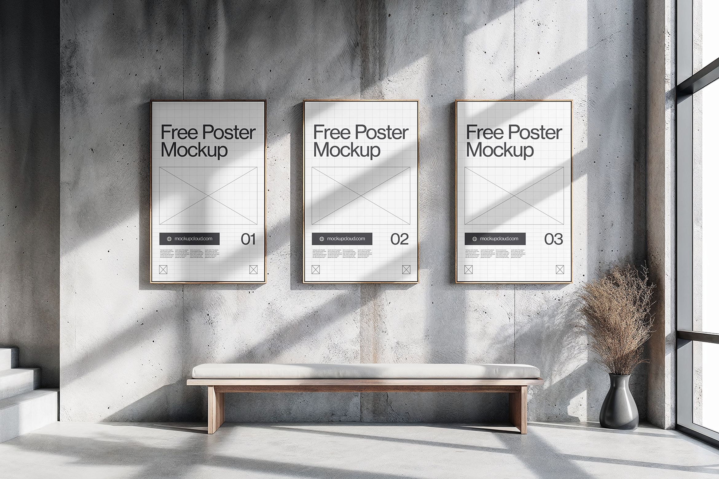 Free Poster Mockup | Premium & Free PSD Mockup Store