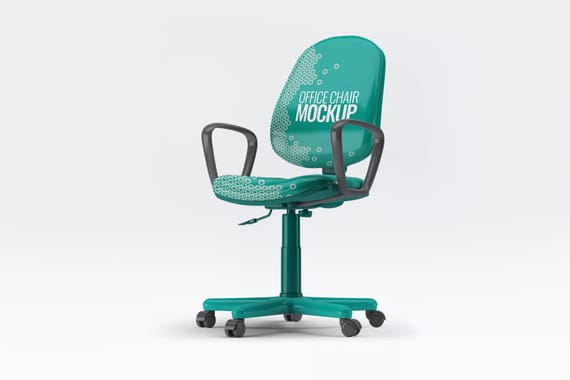Office Chair Mock-Up | Premium & Free PSD Mockup Store