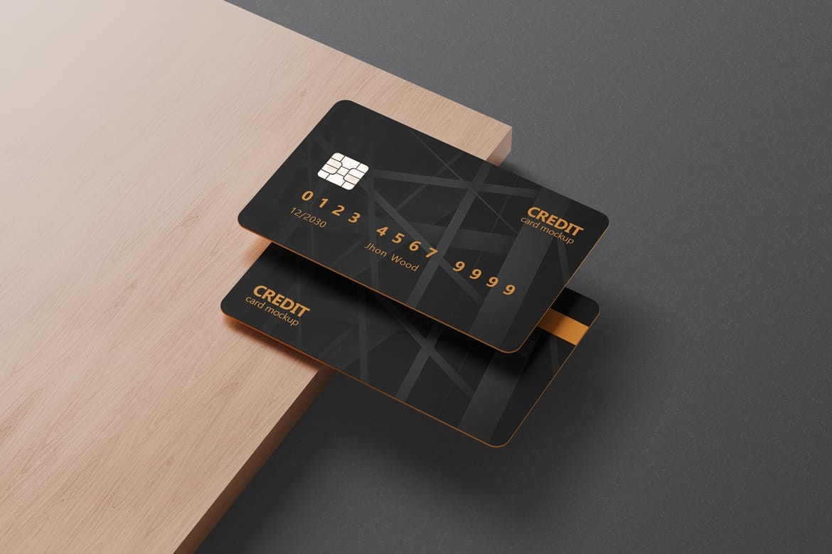 Credit Card Mockup | Premium & Free PSD Mockup Store