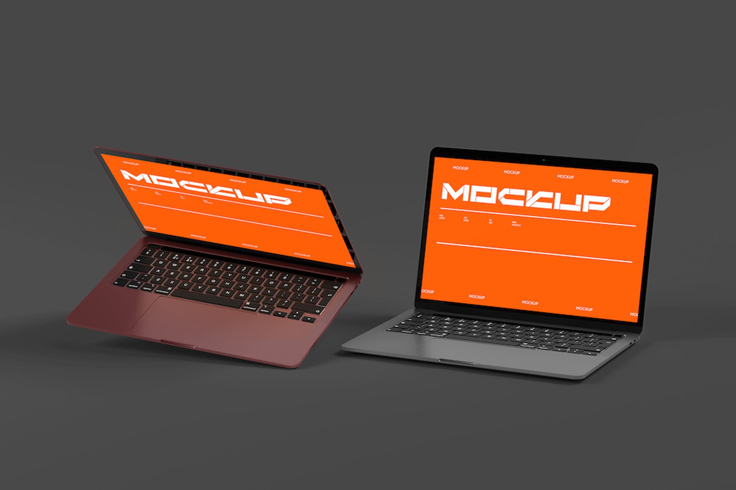 Creative Laptop Mockup for Showcase | Premium & Free PSD Mockup Store