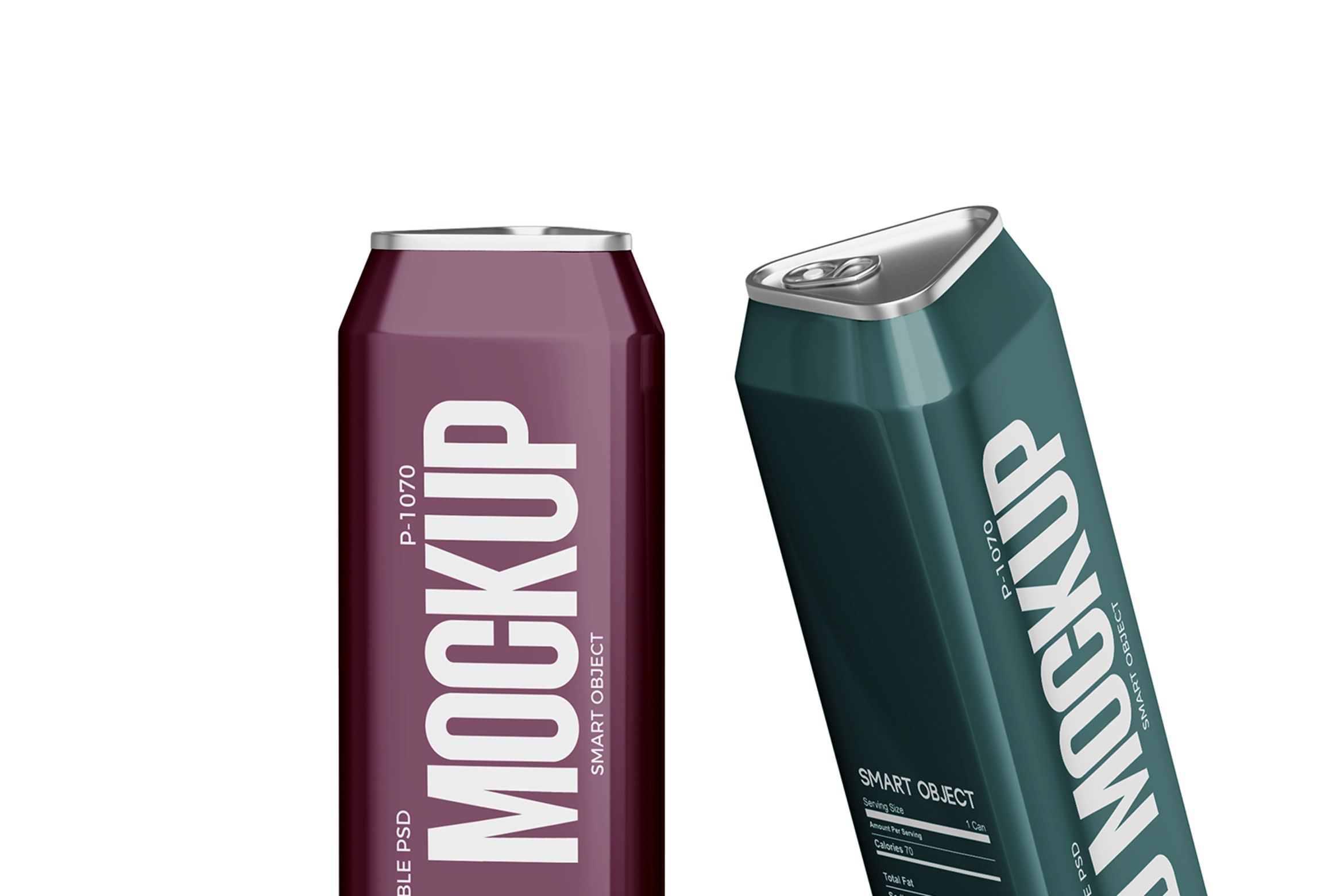 Triangular Cans Mockup | Premium & Free PSD Mockup Store