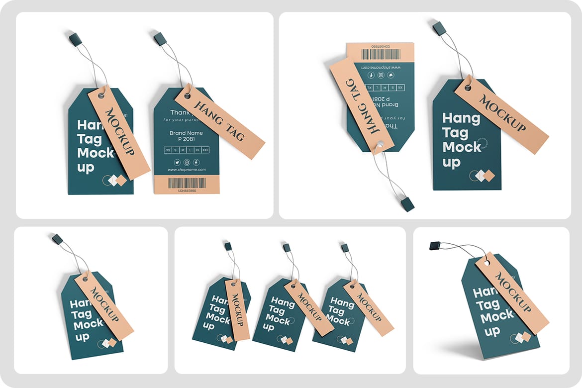 Clothing Hang Tag Mockup | Premium & Free PSD Mockup Store