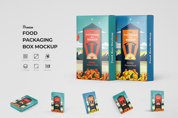Packaging Mockups. Premium And Free PSD Mockup Templates