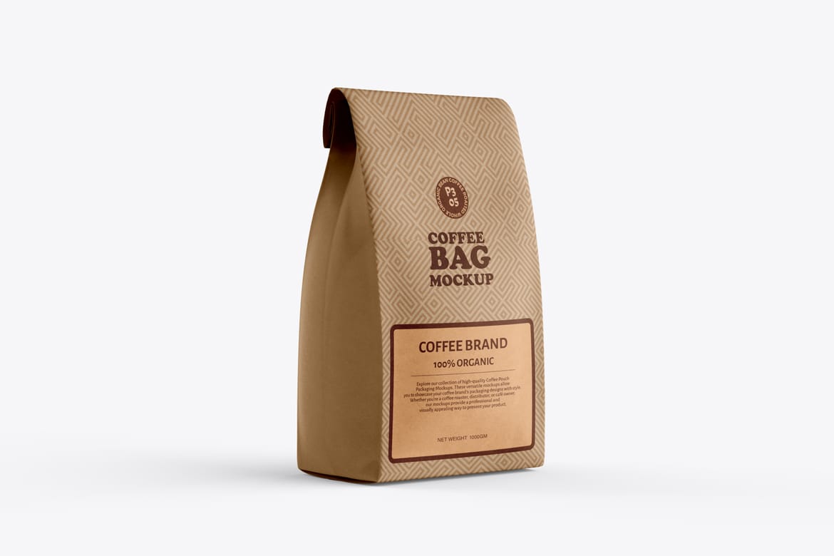 Kraft Paper Bag Advertising Mockup for Presentation | Premium & Free ...