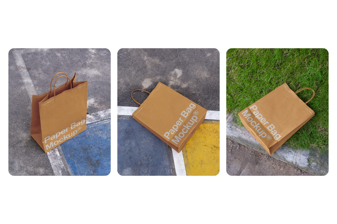 15 Outdoor Paper Bag Mockup Collection | Premium & Free PSD Mockup Store