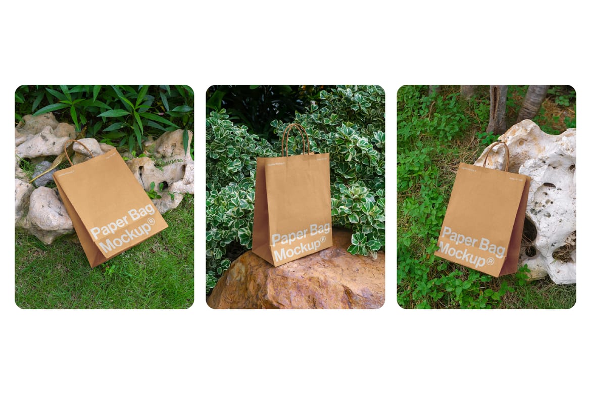 15 Outdoor Paper Bag Mockup Collection | Premium & Free PSD Mockup Store