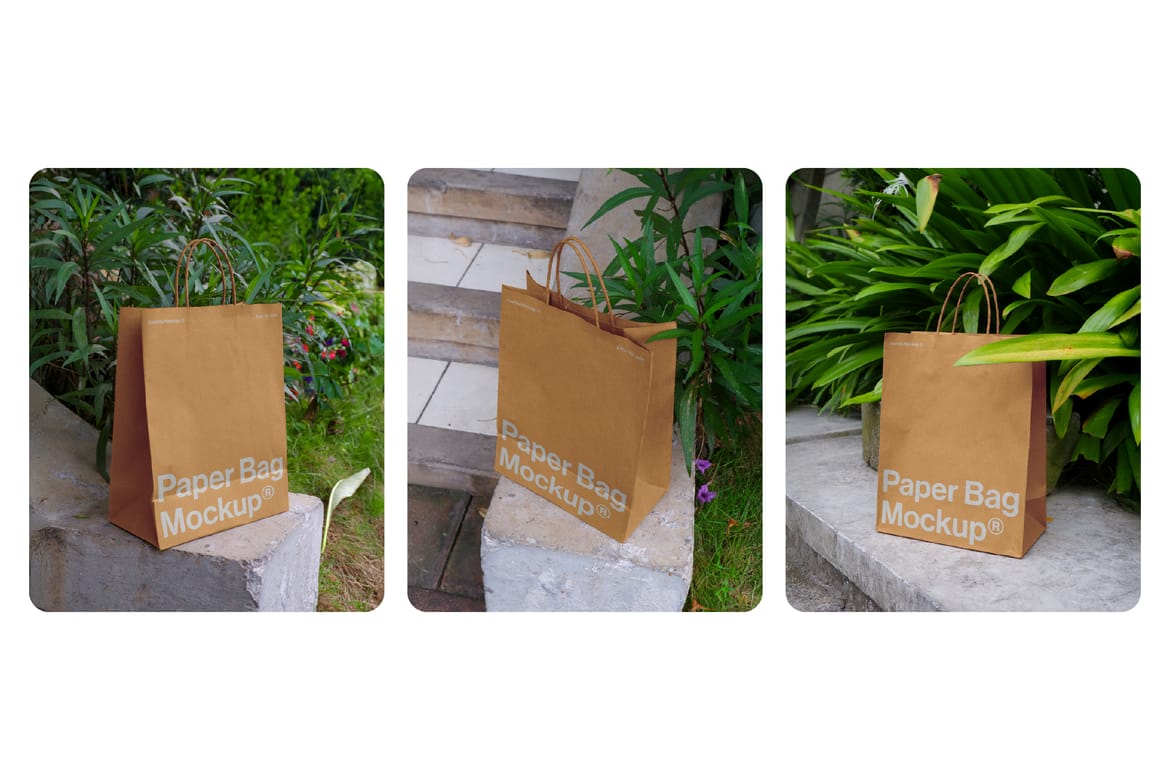 15 Outdoor Paper Bag Mockup Collection | Premium & Free PSD Mockup Store