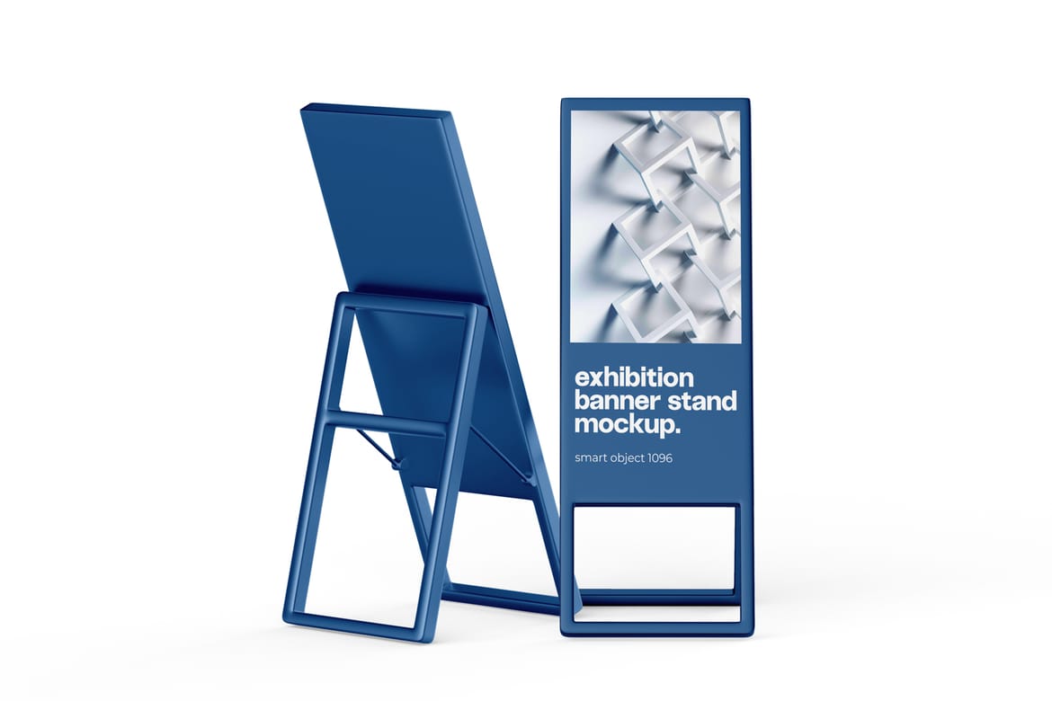 A Stand Advertising Board Mockup | Premium & Free PSD Mockup Store