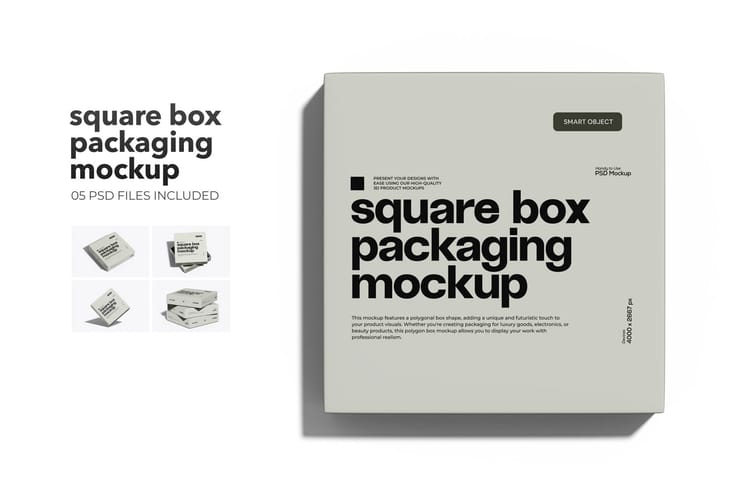 Packaging Mockups. Premium And Free PSD Mockup Templates