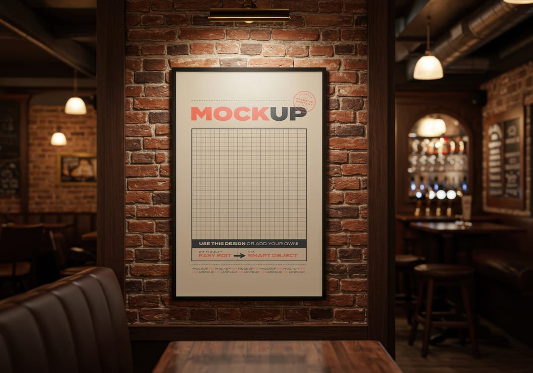 Print Editorial Mockups. Premium And Free PSD Mockup Templates