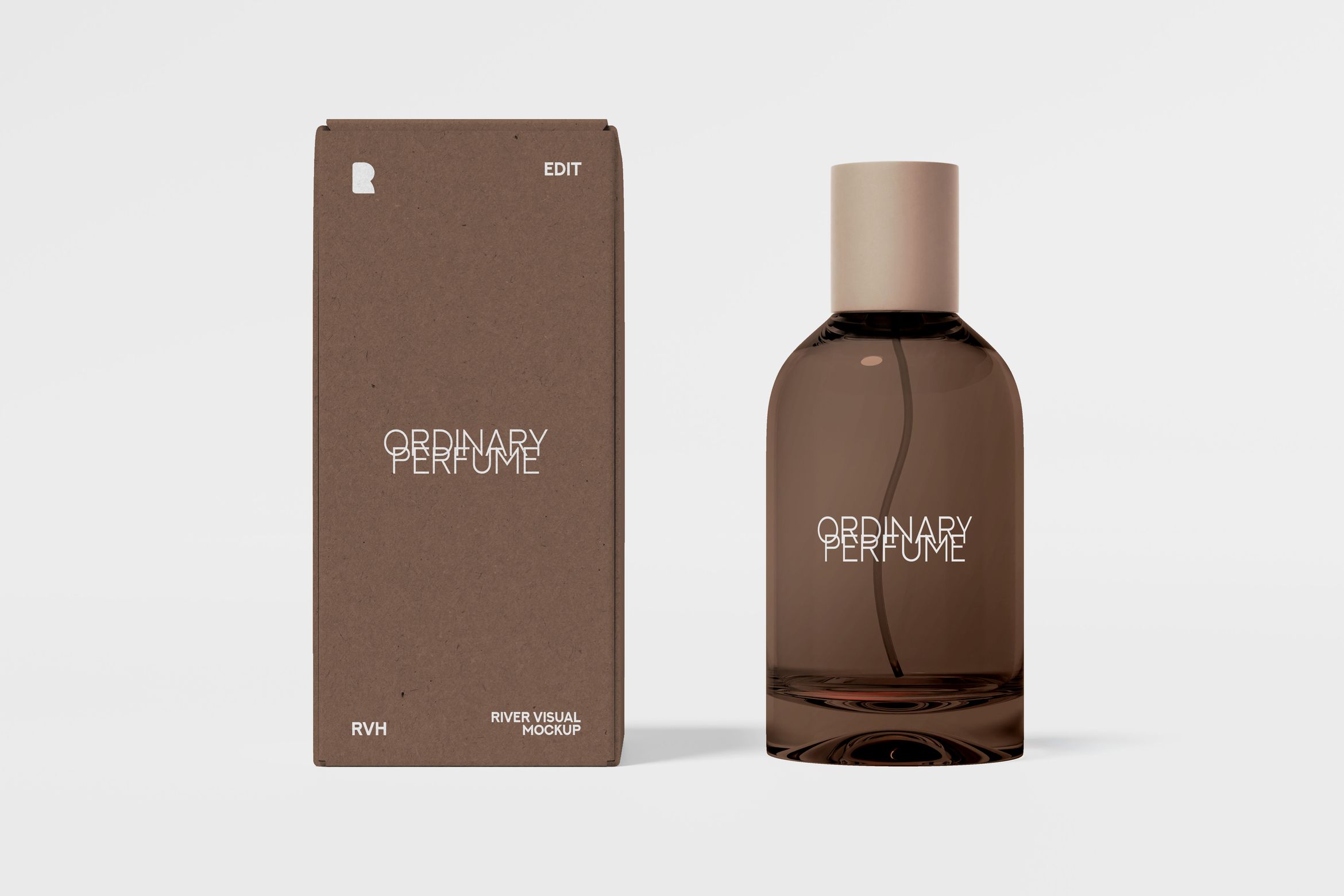 Ordinary Perfume Packaging | Premium & Free PSD Mockup Store