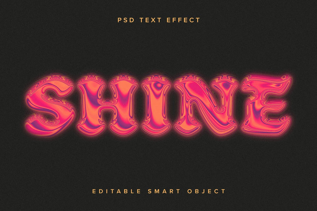 Gradient Blurring Text Effect | Premium & Free PSD Mockup Store