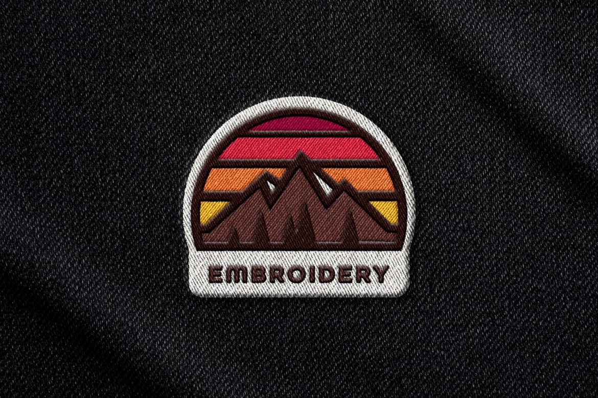 Embroidery Badge Mockup | Premium & Free PSD Mockup Store