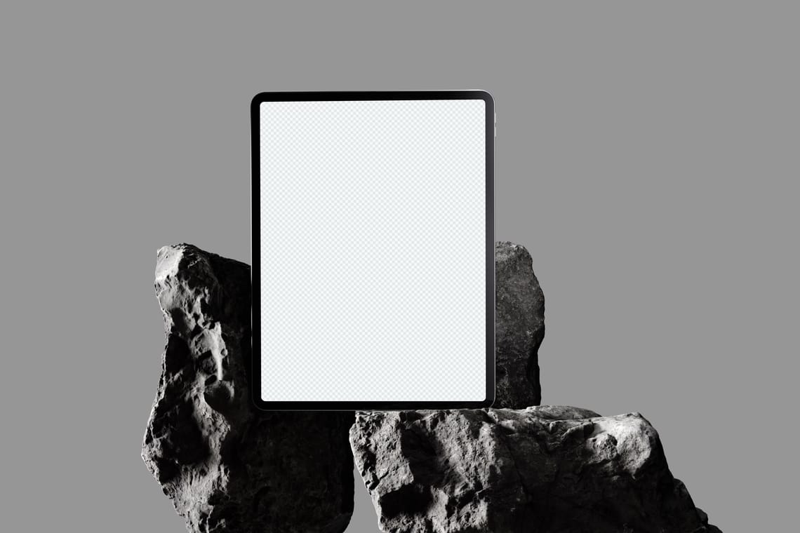 iPad Mockup Standing STN02 | Premium & Free PSD Mockup Store