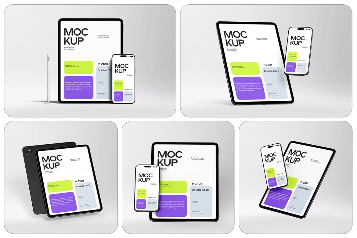iPad Pro and iPhone Mockup | Premium & Free PSD Mockup Store