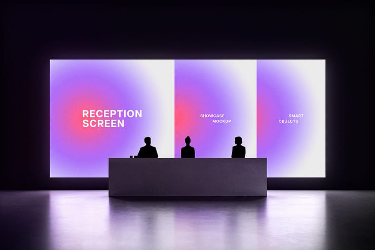 Event Screen Mockup [Blank001] | Premium & Free PSD Mockup Store