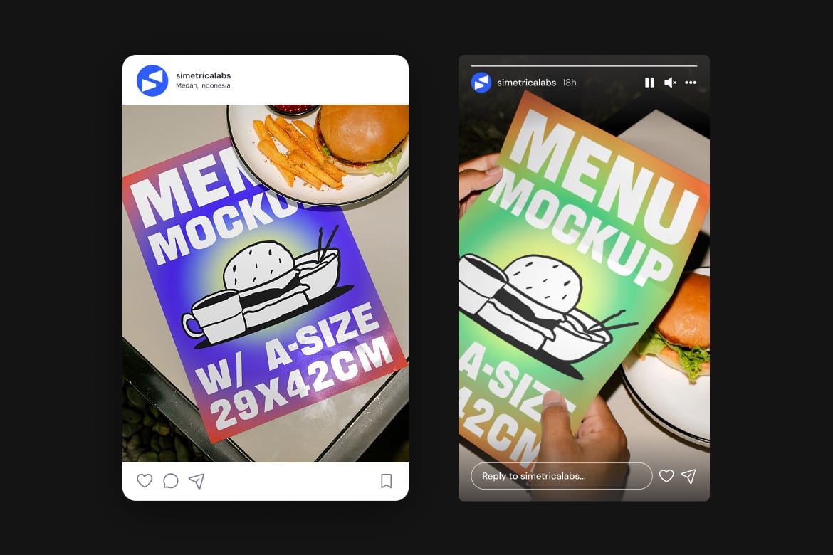 Menu Mockup | Premium & Free PSD Mockup Store