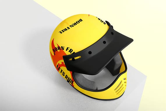 Helmet Mockup | Premium & Free PSD Mockup Store