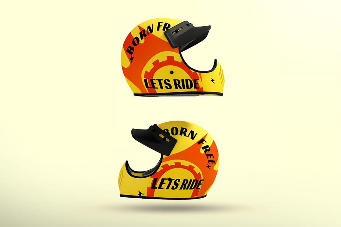 Helmet Mockup | Premium & Free PSD Mockup Store