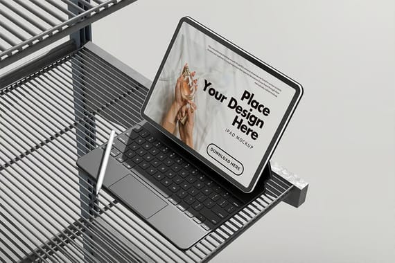 iPad With Pen Mockups | Premium & Free PSD Mockup Store
