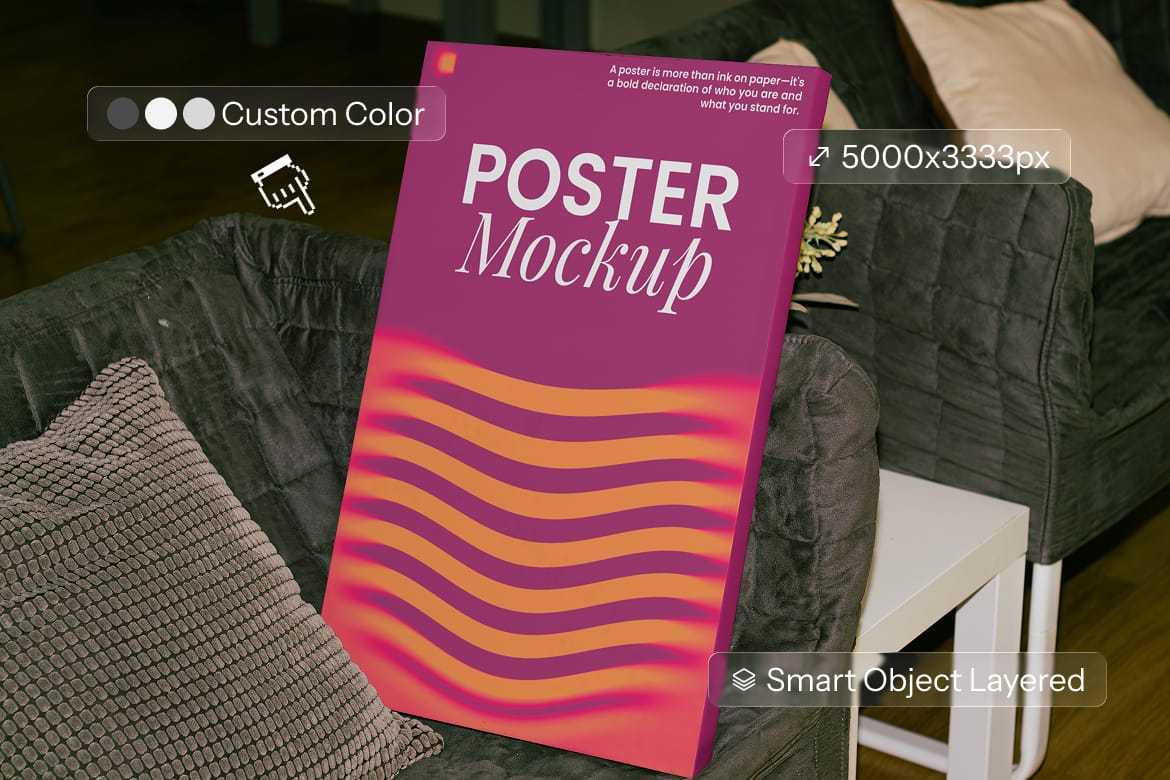 Poster Mockup | Premium & Free PSD Mockup Store