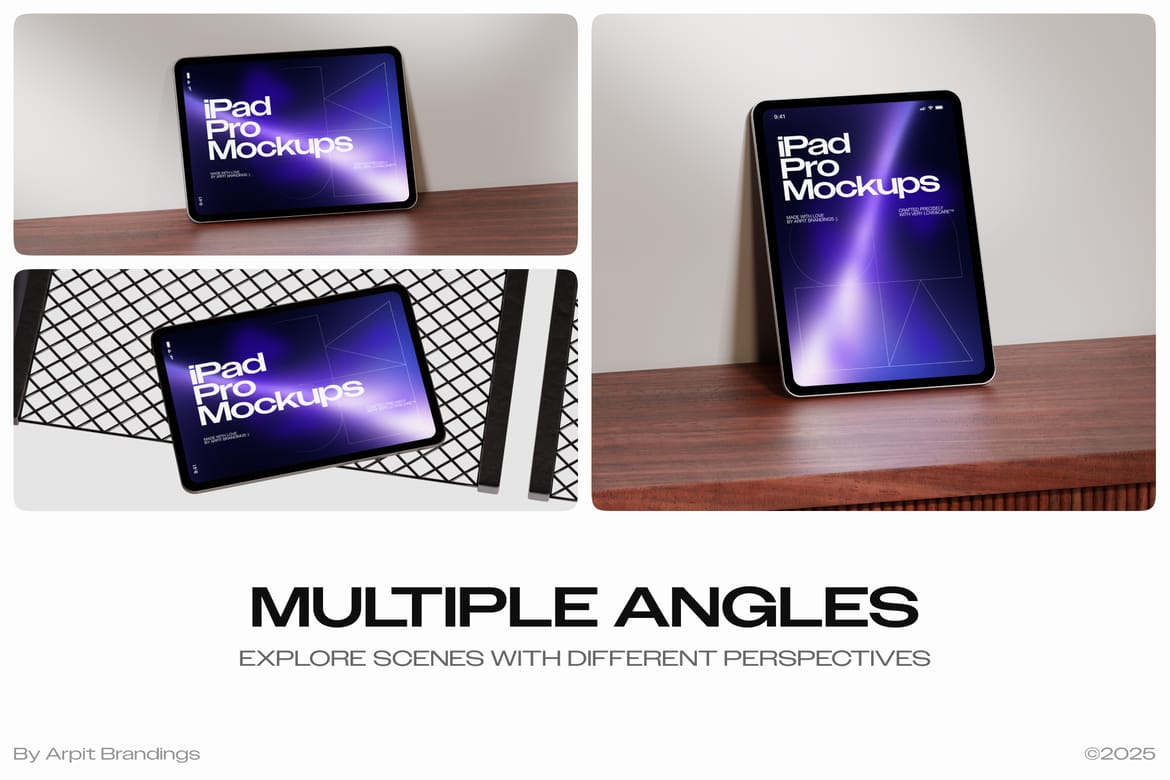 Branding Mockups - iPad Pro | Premium & Free PSD Mockup Store