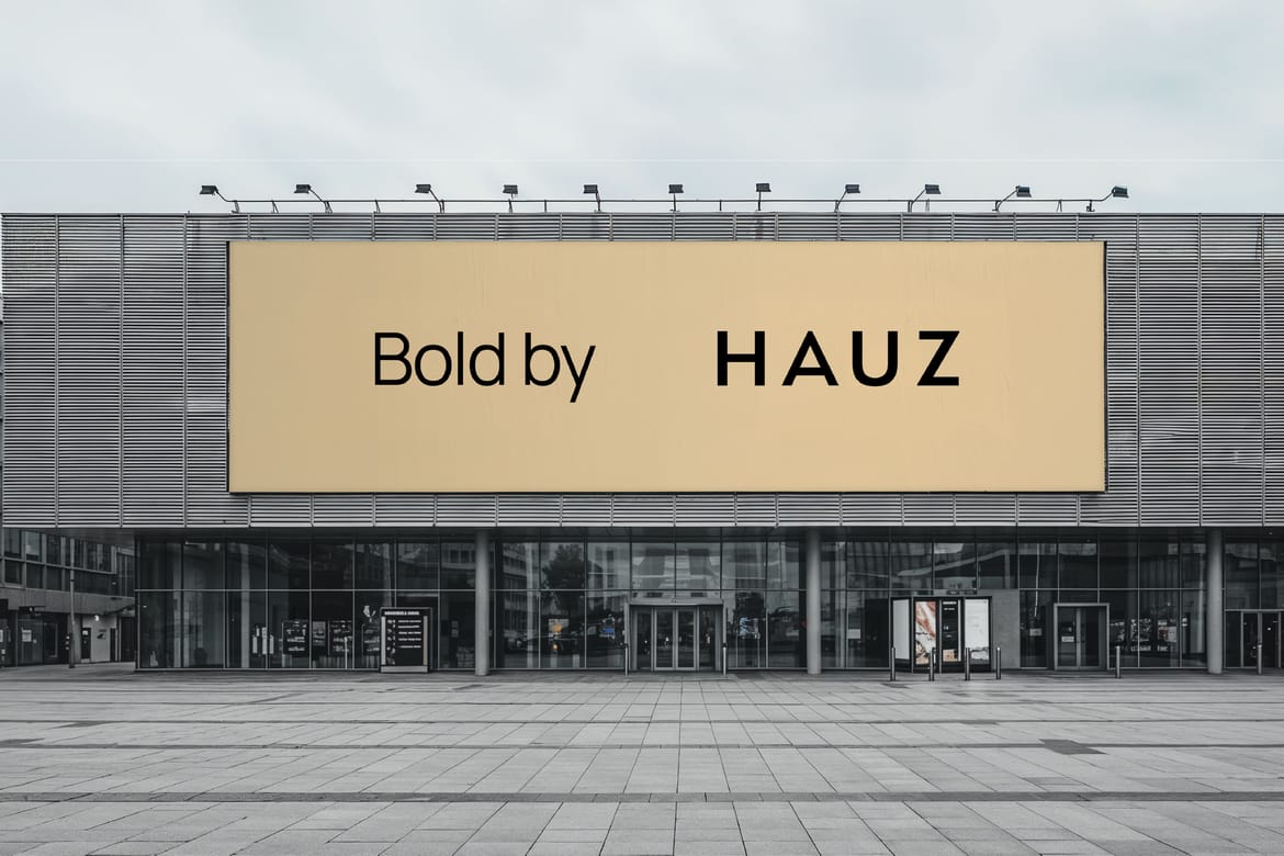 Bold architectural billboard & poster mockups | Premium & Free PSD ...