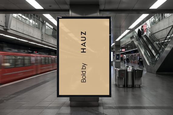Bold architectural billboard & poster mockups | Premium & Free PSD ...