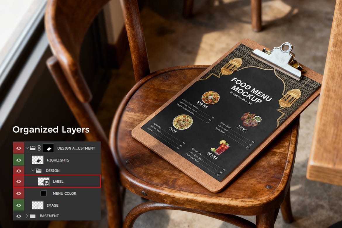 Clipboard Menu Mockup | Premium & Free PSD Mockup Store