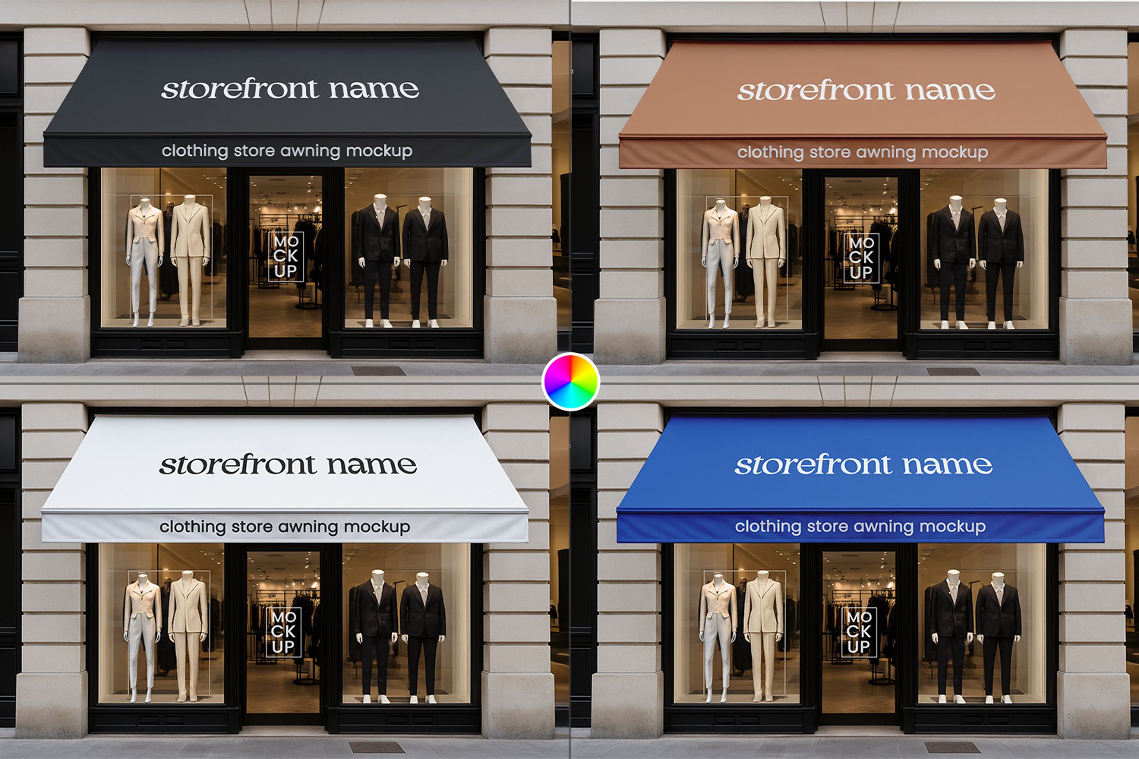 Shop Awning & Window Logo Mockup | Premium & Free PSD Mockup Store
