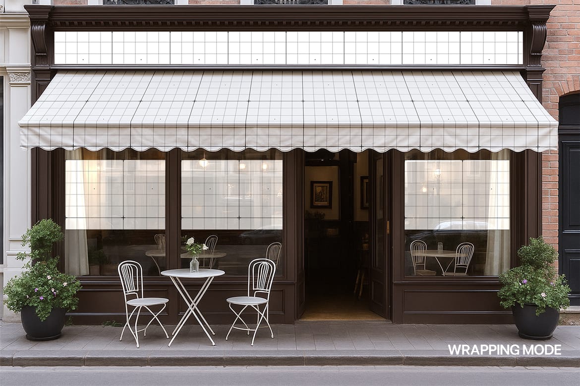 Shop Awning & Window Logo Mockup | Premium & Free PSD Mockup Store