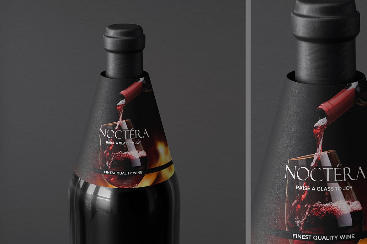 Bottle Neck Collar Mockup | Premium & Free PSD Mockup Store