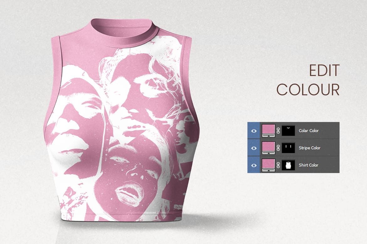 Y2K Women Apparel Mockup | Premium & Free PSD Mockup Store