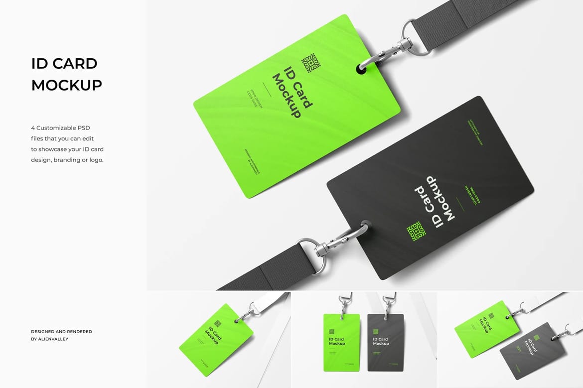 High Quality ID Card Mockup | Premium & Free PSD Mockup Store