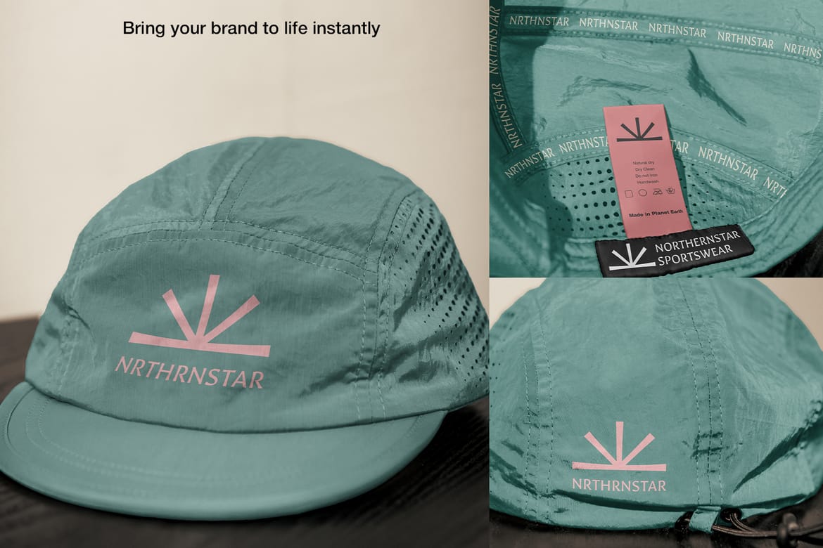 Outdoor Running Cap Mockup | Premium & Free PSD Mockup Store