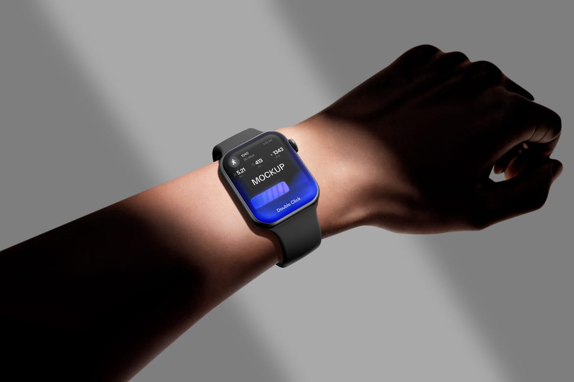 High Quality Smartwatch Mockup | Premium & Free PSD Mockup Store