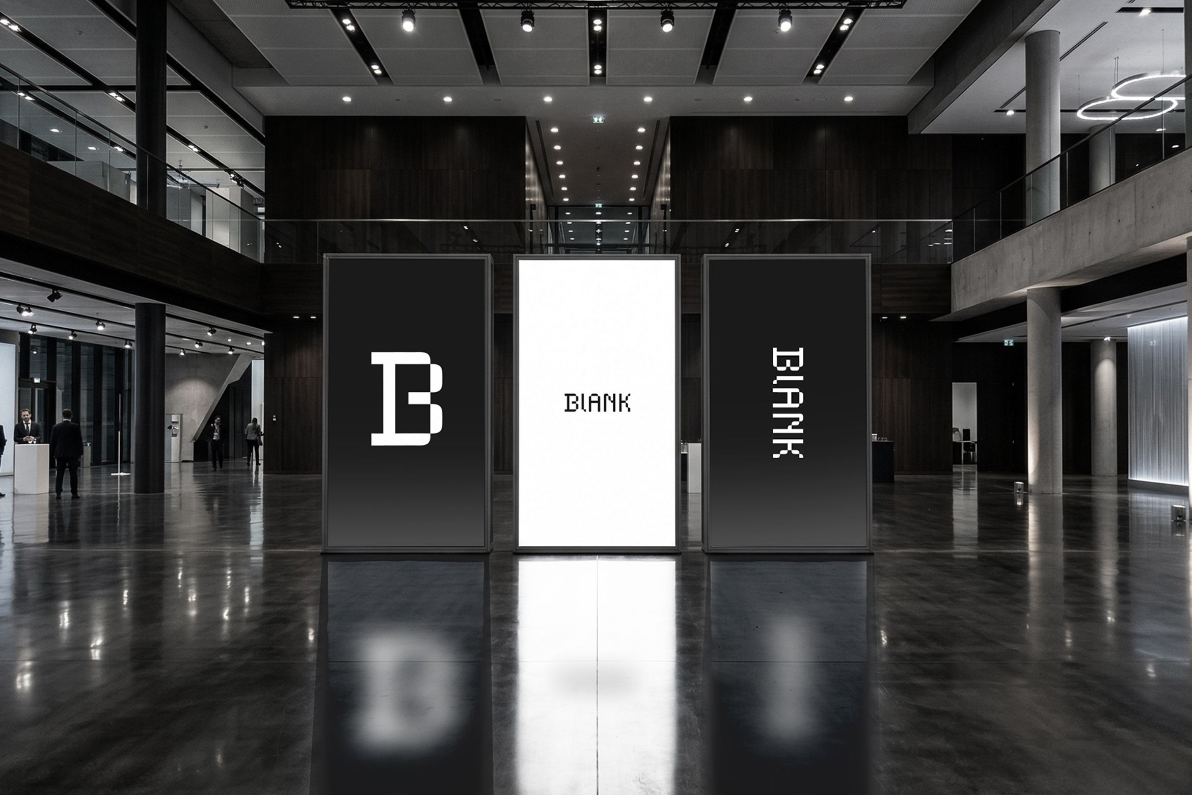 Atrium Poster Display | Premium & Free PSD Mockup Store