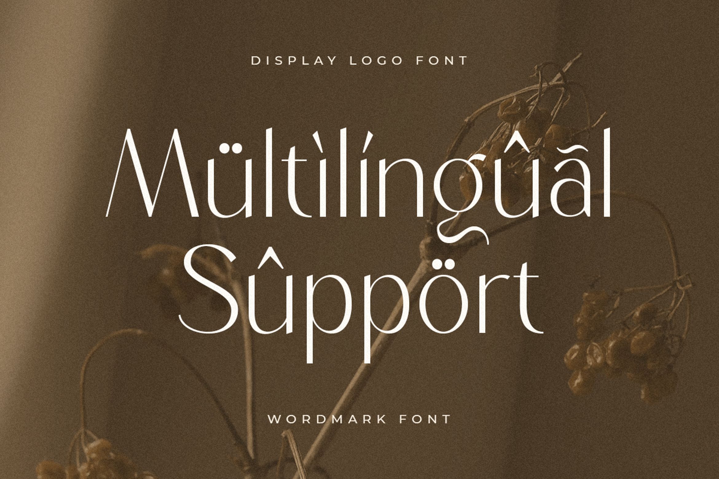 Wordmark - Display Logo Font | Premium & Free PSD Mockup Store